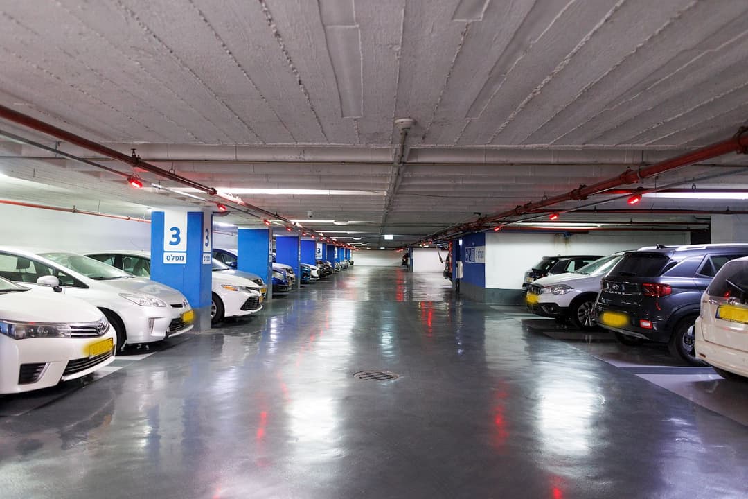 Lev Tel Aviv parking lot